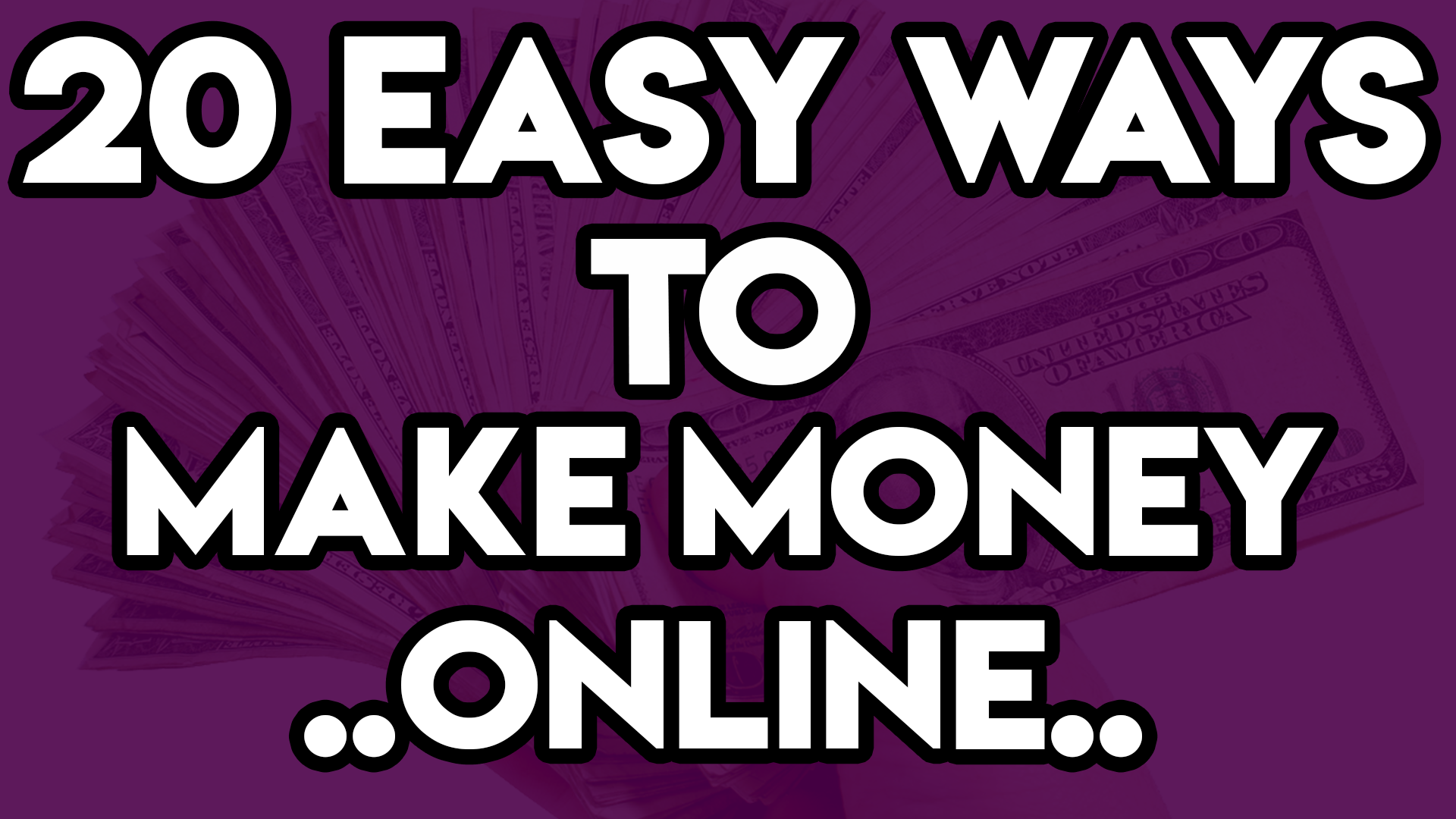 20 Easy Ways To Make Money Online (SUPER EASY) - Daniels Hustle 20 Easy Ways To Make Money Online (SUPER EASY) - Daniels Hustle